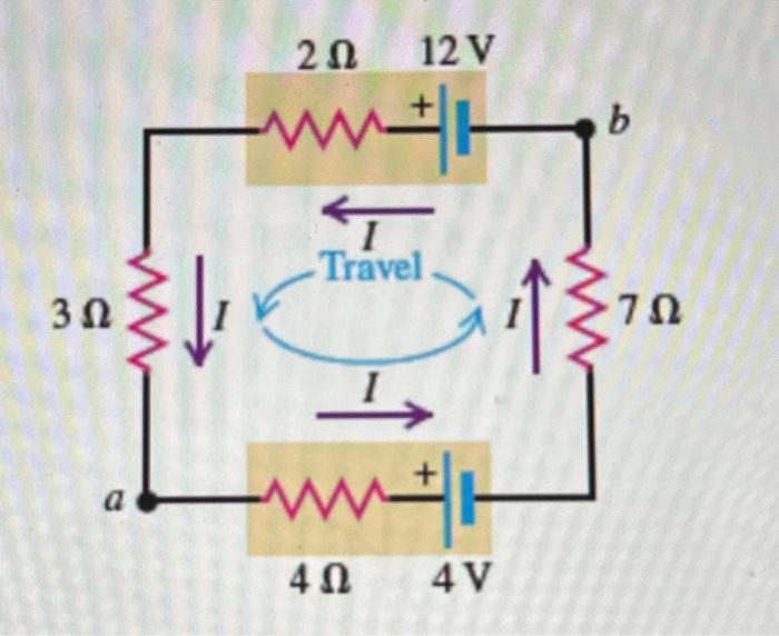 Solved In this example, if the emt of the 4 V battery is | Chegg.com