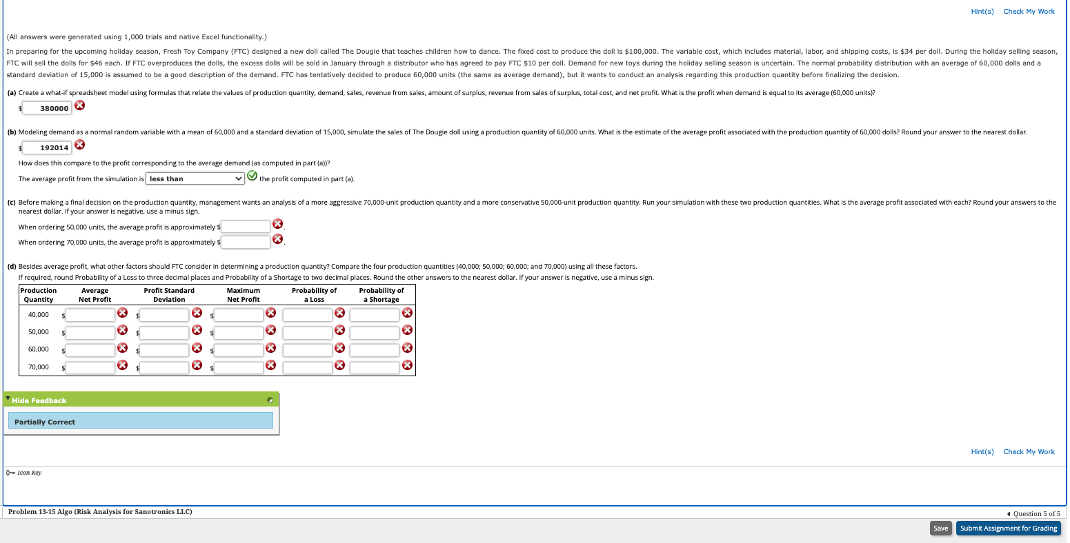 Solved (All answers were generated using 1,000 ﻿trials and | Chegg.com