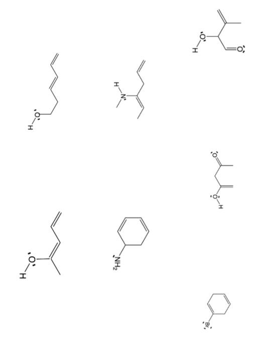 Solved Using the image attached, for each molecule state | Chegg.com