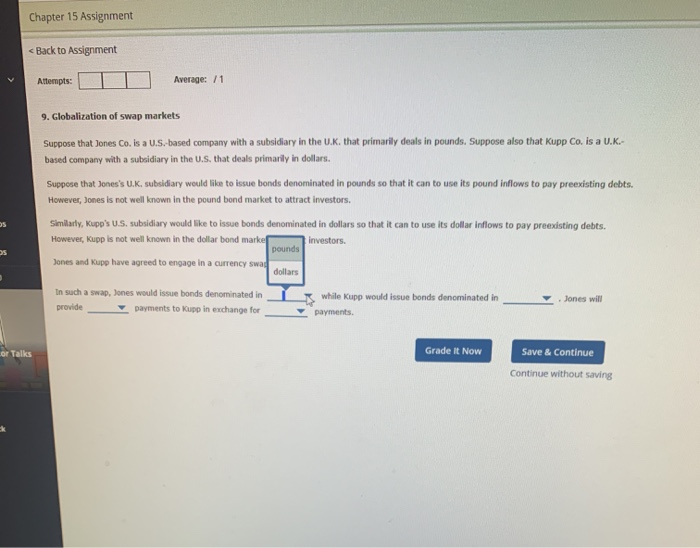 Solved Chapter 15 Assignment