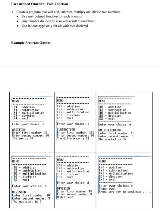 Solved Predefined Function: ceil(), floor(), rand(), srand() | Chegg.com