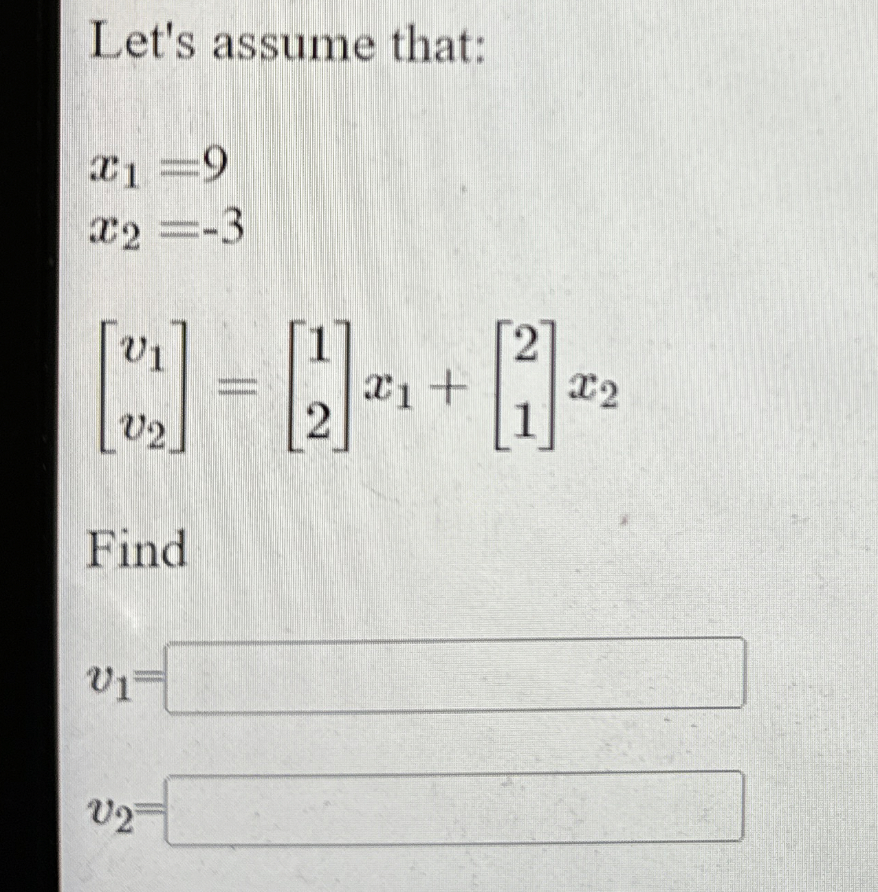Solved Let's assume | Chegg.com