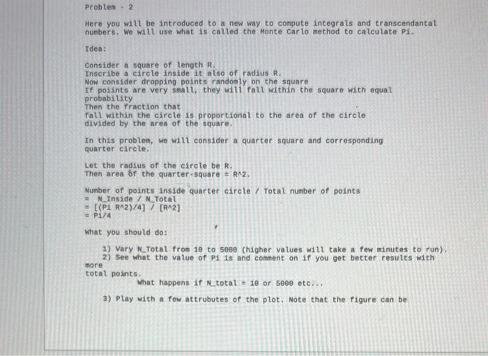 Problem -2 Here you will be introduced to a new way | Chegg.com