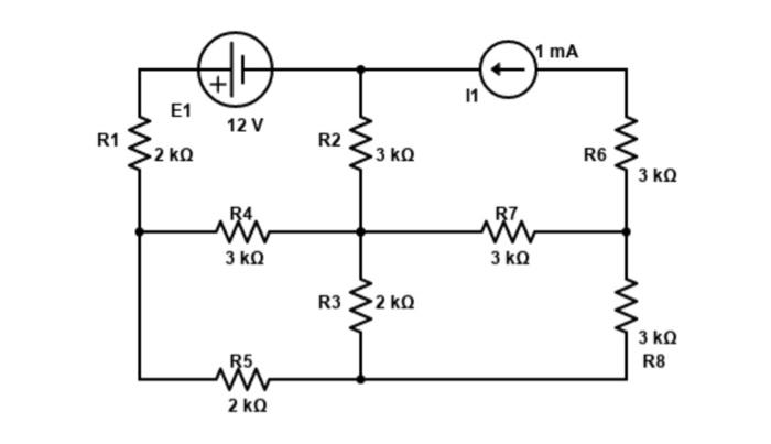 Solved Use Mesh analysis on the circuit below | Chegg.com
