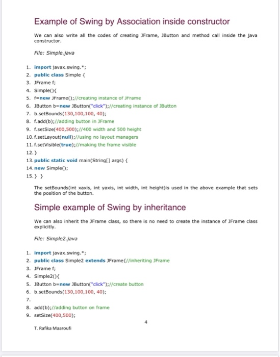 Solved Homework G2 Advanced Programming Question: Create a | Chegg.com