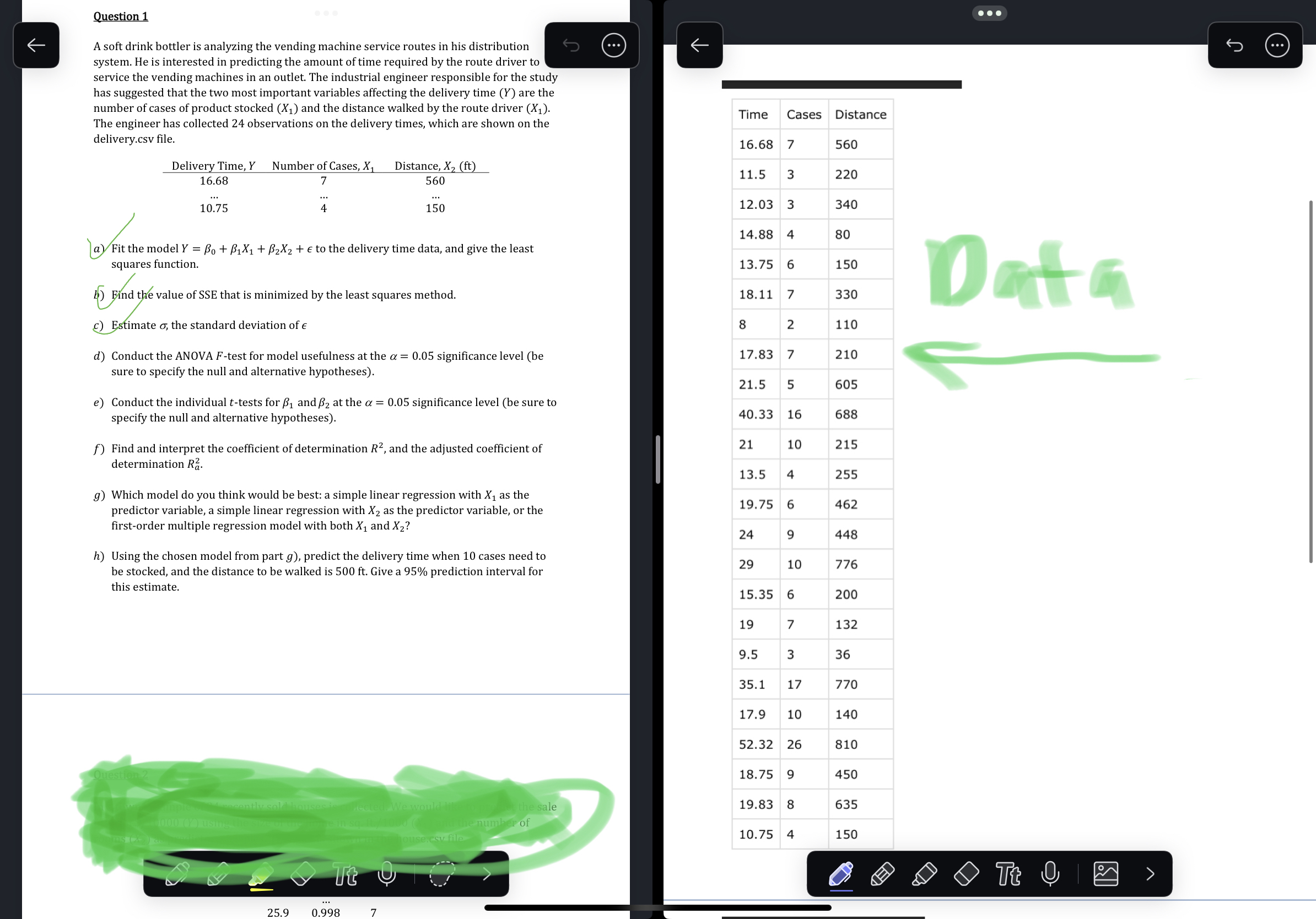 Solved Please answer all parts. Use R studio if needed, but | Chegg.com