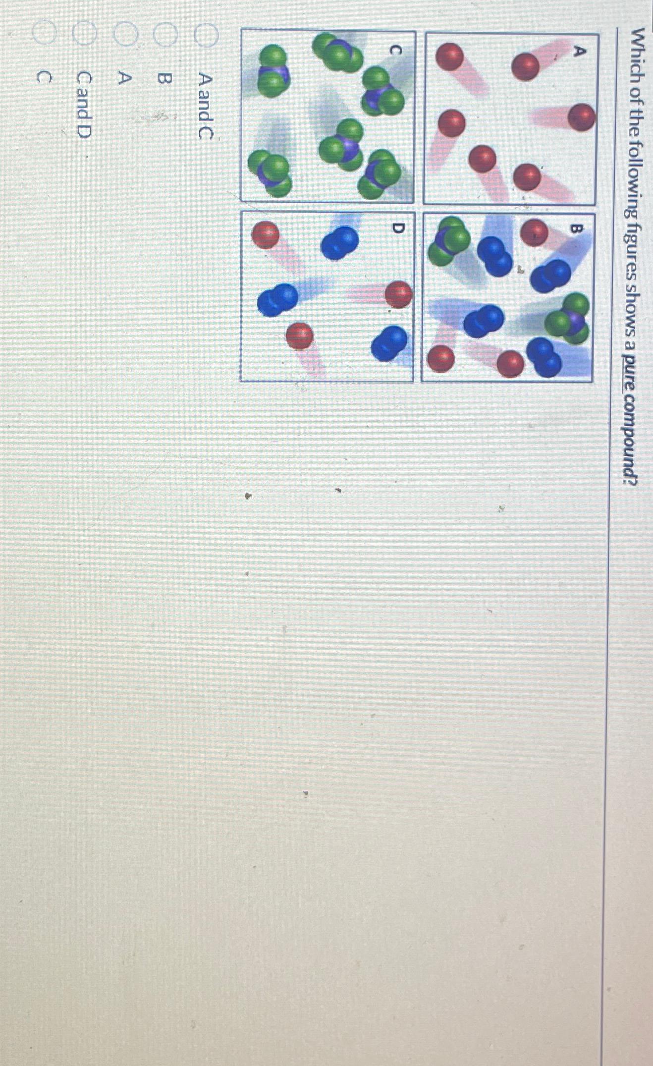 Solved Which of the following figures shows a pure | Chegg.com