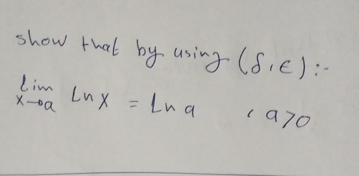Solved show that by using (SIE): lim lux Xba Lux = lua 1970 | Chegg.com