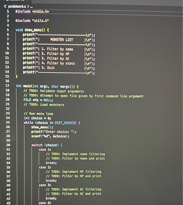 Solved Wite a program that sorts monsters based on each of | Chegg.com