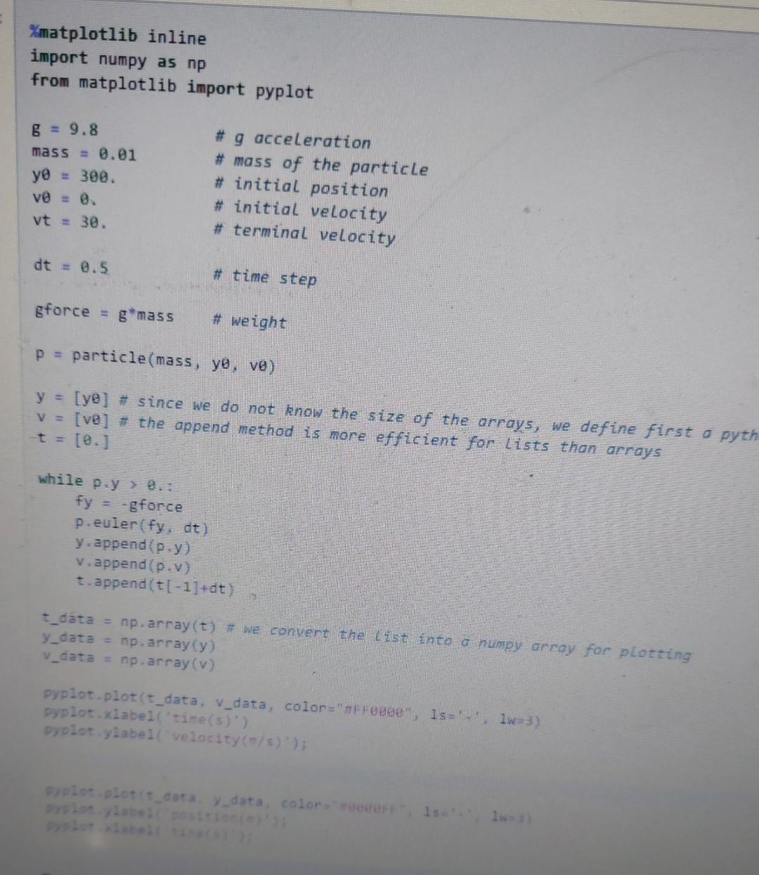 Can someone please help with a Python code for this. | Chegg.com