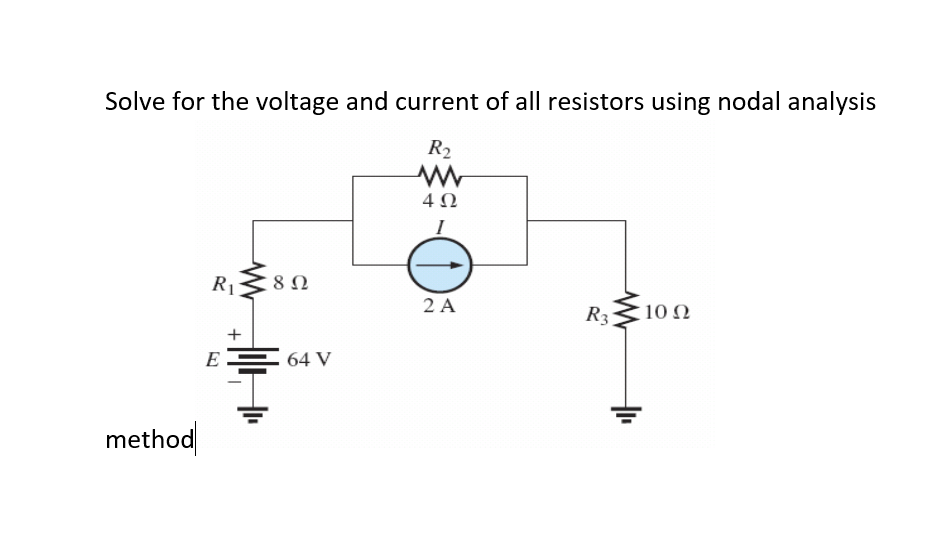 Solved Solve for the voltage and current of all resistors | Chegg.com