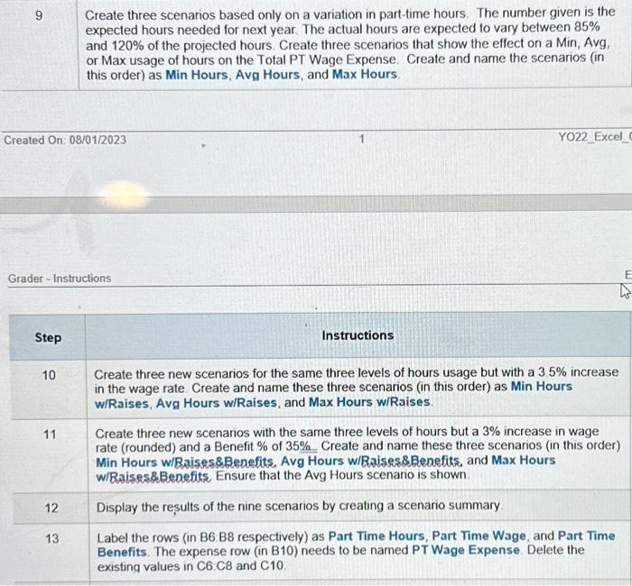 Solved Need help with 9-13 and figuring out a step by step | Chegg.com