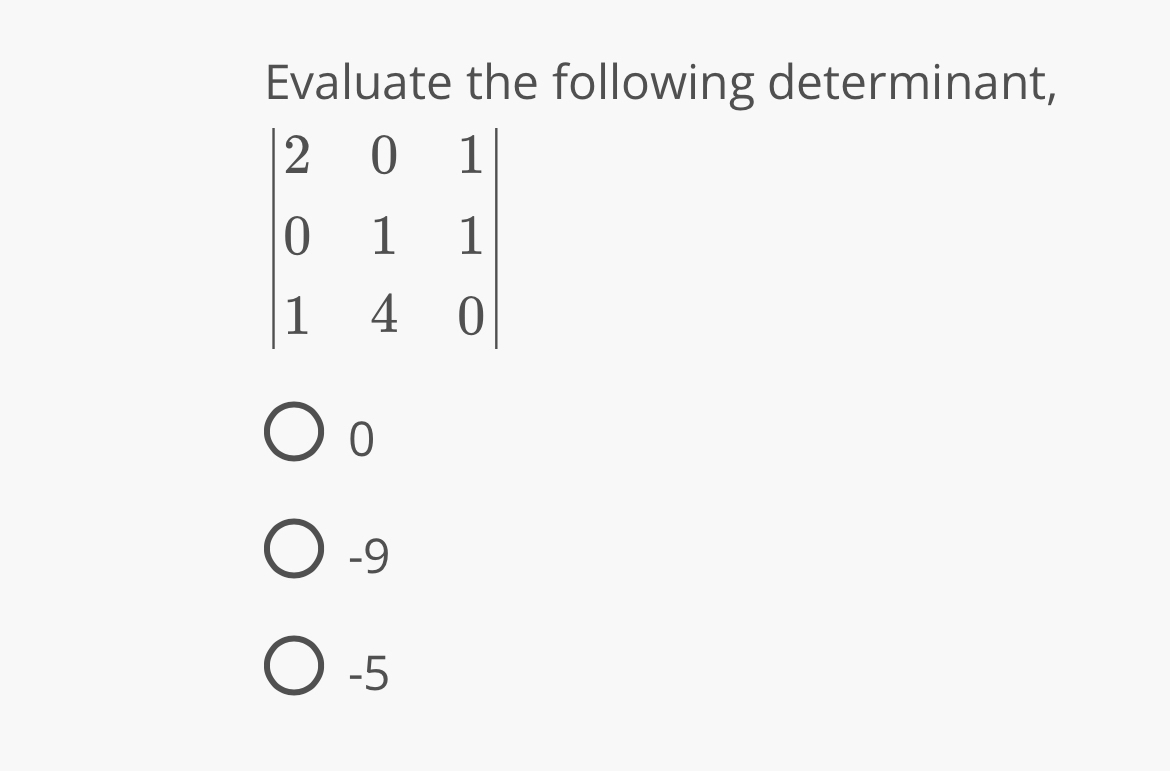 Solved Evaluate the following | Chegg.com