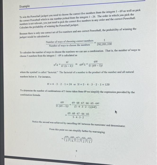 Solved Problem Statement The number of ways of ehoosing k | Chegg.com
