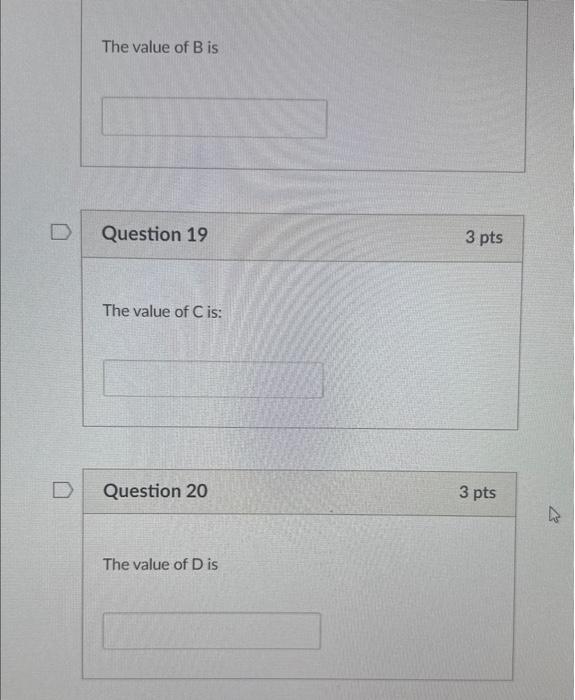 Solved Use this table for the following questions. Find the | Chegg.com