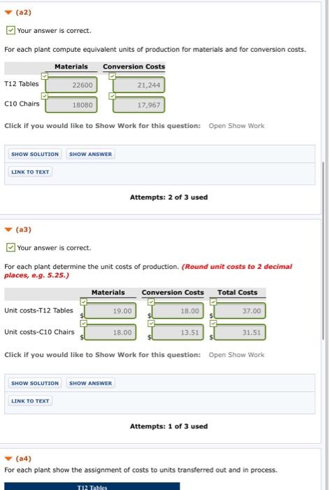 Solved Problem 16-3A (Part Level Submission) Thakin | Chegg.com