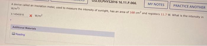 Solved A device called an insolation meter, used to measure | Chegg.com