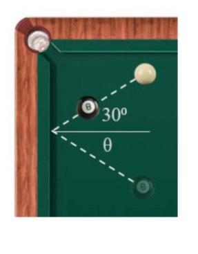 Solved 15-67The cue ball A is given an initial velocity | Chegg.com