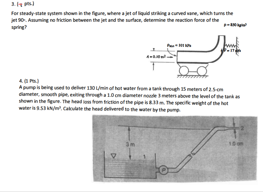 Solved (t pts.)For steady-state system shown in ﻿the figure, | Chegg.com