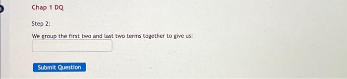 Solved We need to find two numbers that add up to and also | Chegg.com