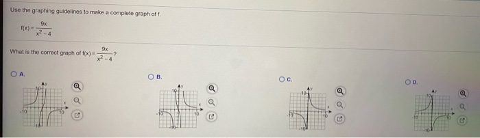 Solved Use the graphing guidelines to make a complete graph | Chegg.com