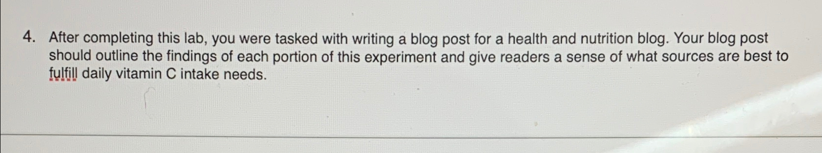 Solved After completing this lab, you were tasked with | Chegg.com