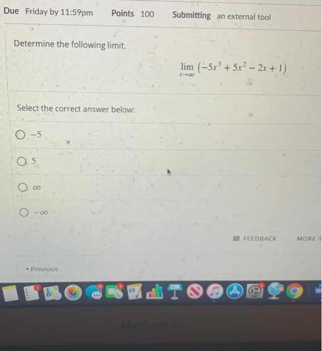Solved Due Friday by 11:59pm Points 100 Submitting an | Chegg.com