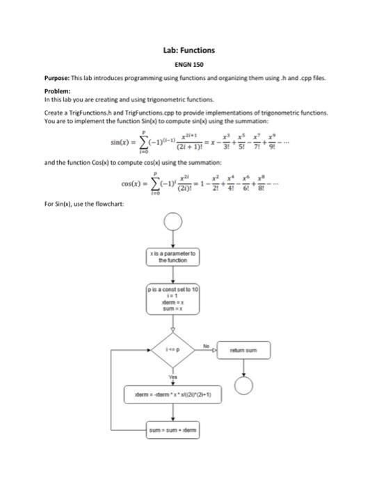 Purpose: This lab introduces programming using | Chegg.com