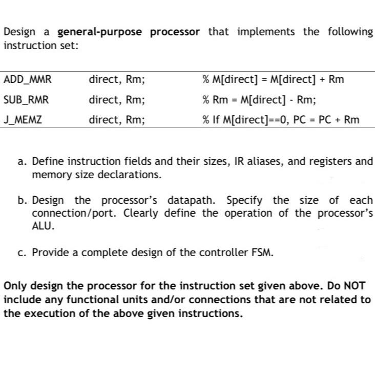 Solved i need the VHDL code of quartus for the components of | Chegg.com