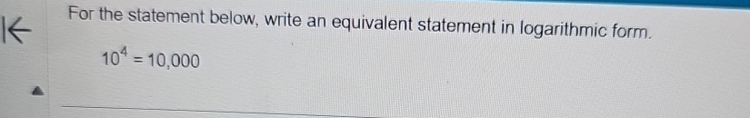 Solved For the statement below, write an equivalent | Chegg.com