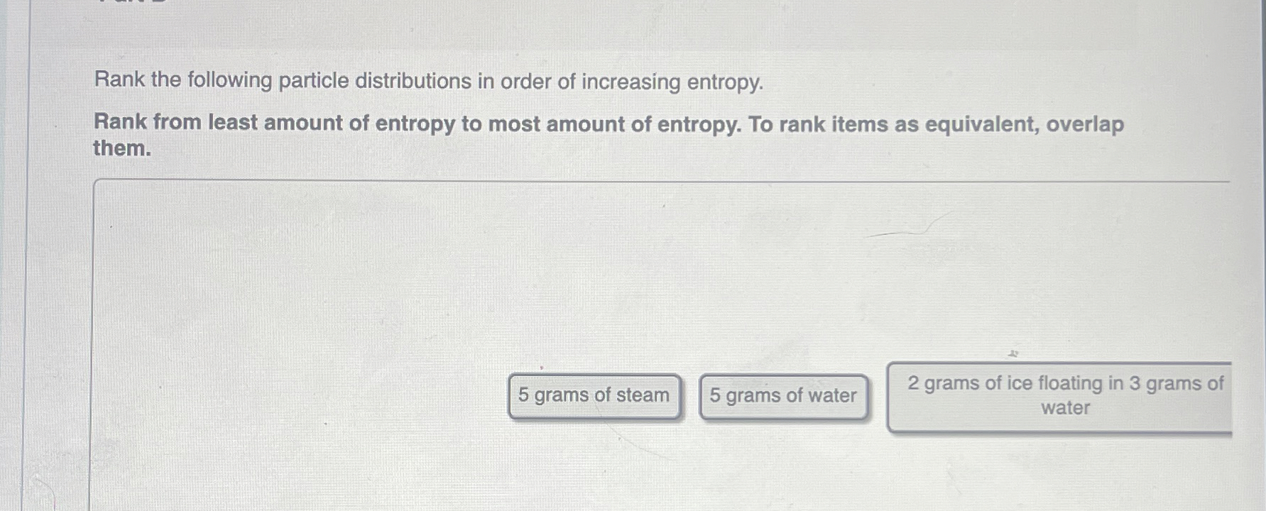 Solved Rank the following particle distributions in order of | Chegg.com