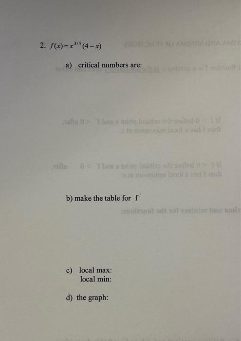 Solved LAB: MAXIMA AND MINIMA OP FUNCTIONS Definition: A | Chegg.com