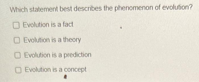 Solved Which statement best describes the phenomenon of | Chegg.com
