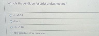 Solved What is the condition for strict | Chegg.com