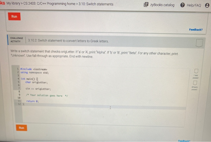 Solved KS My library > CS 2433: C/C++ Programming home > | Chegg.com