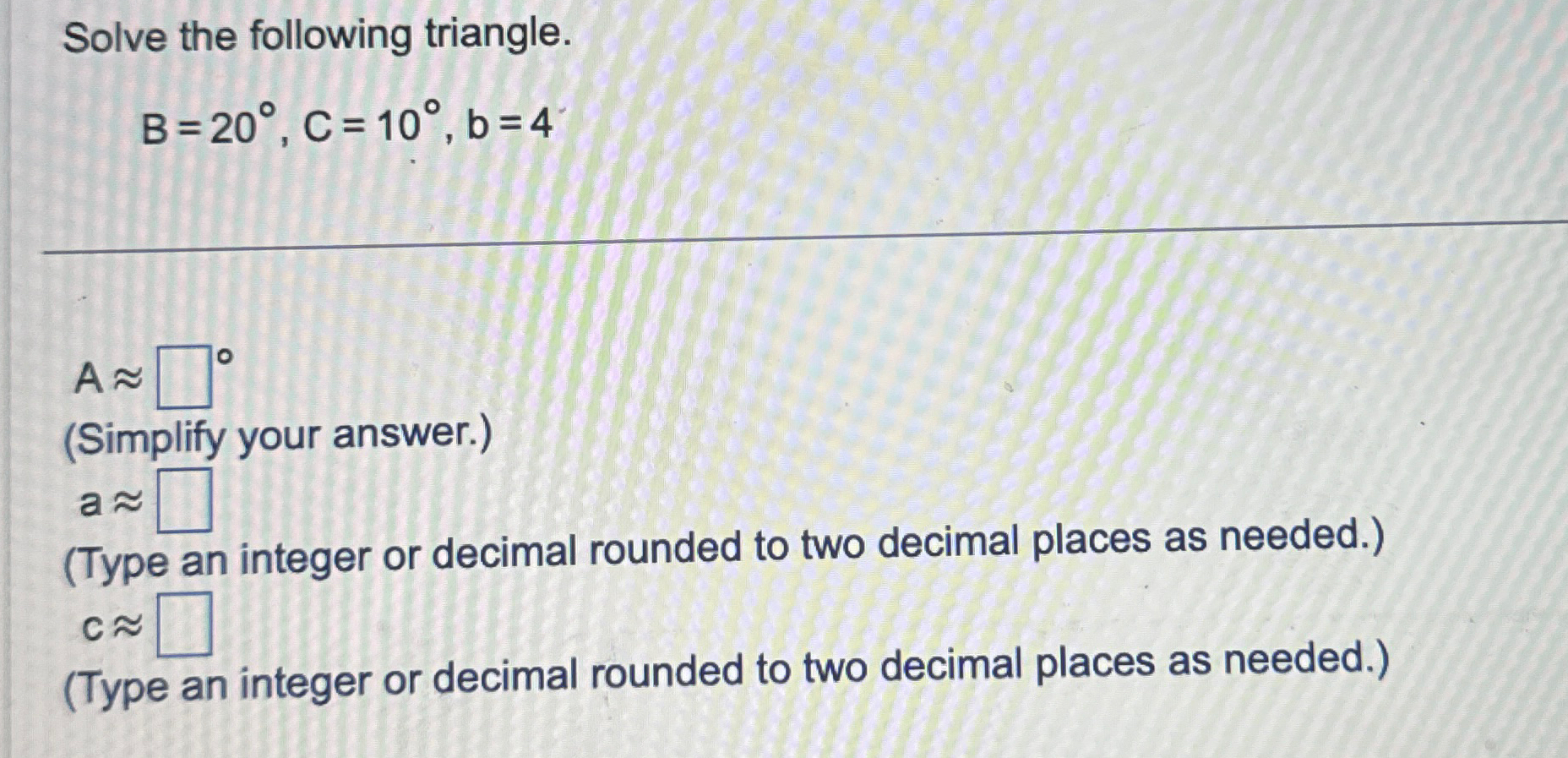 Solved Solve the following | Chegg.com