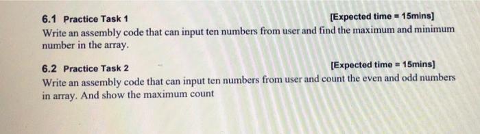 Solved Write assembly code for following tasks in emu8086 | Chegg.com