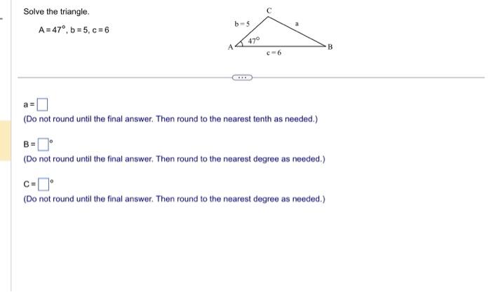 Solved Use Heron's formula to find the area of the triangle | Chegg.com