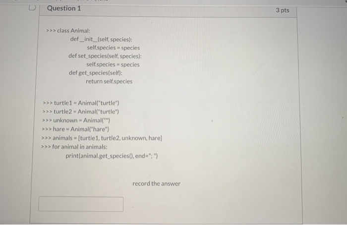 Solved Problem 1 OOP: Classes and data encapsulation. | Chegg.com