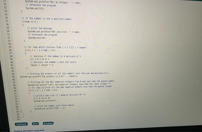 Solved import java.util.Scanner; 2 public class Number Loops | Chegg.com