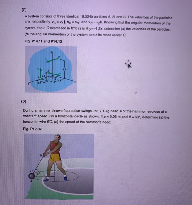 Solved Draw the free body diagram AND kinetic diagram of | Chegg.com