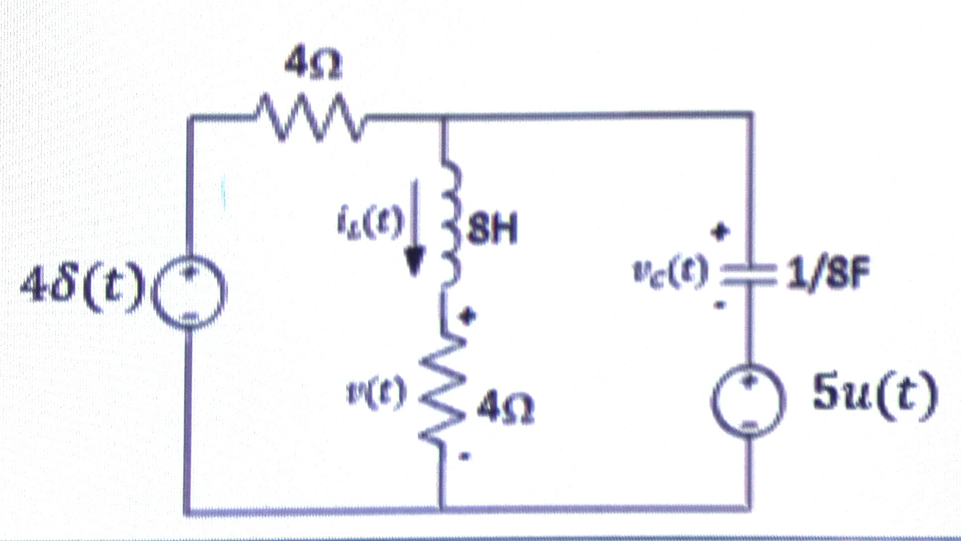 Solved For the circuit in the figure determine iL(t) for | Chegg.com Solved For the circuit in the figure determine iL(t) for | Chegg.com