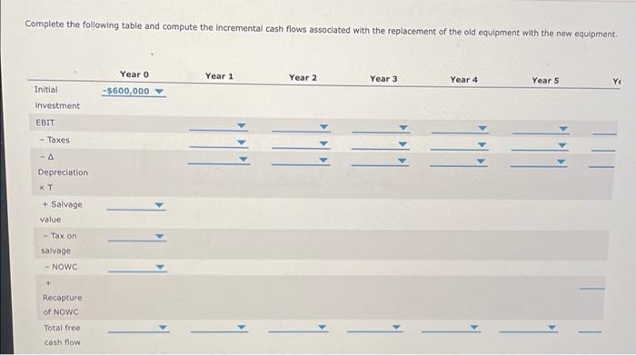 Solved Johnson Co. is considering replacing an existing | Chegg.com