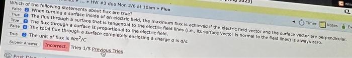 Solved Fhich of the following statements about flux at 10am | Chegg.com