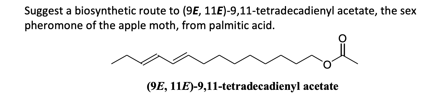Solved Suggest a biosynthetic route to | Chegg.com