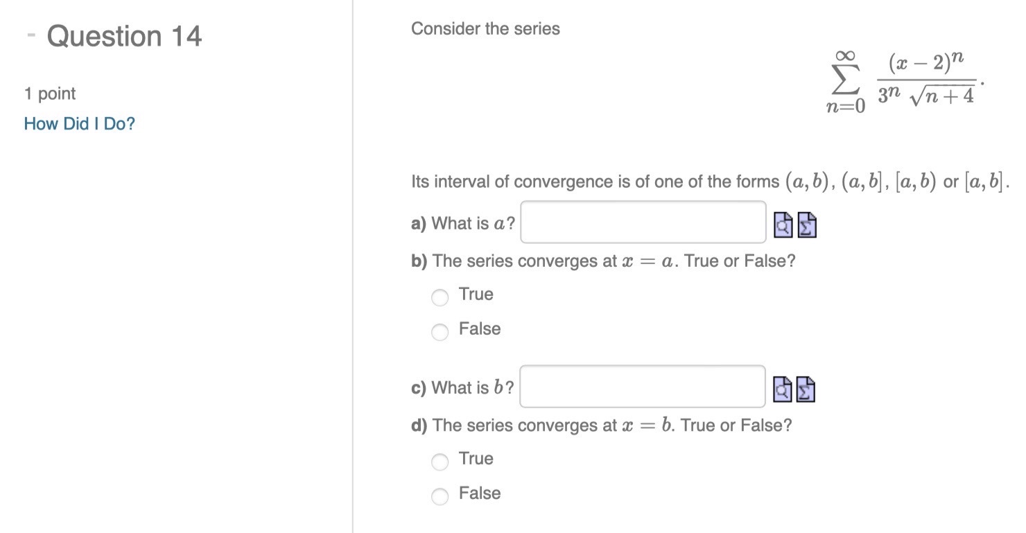 Solved Question 141 ﻿pointHow Did I Do?Consider the | Chegg.com