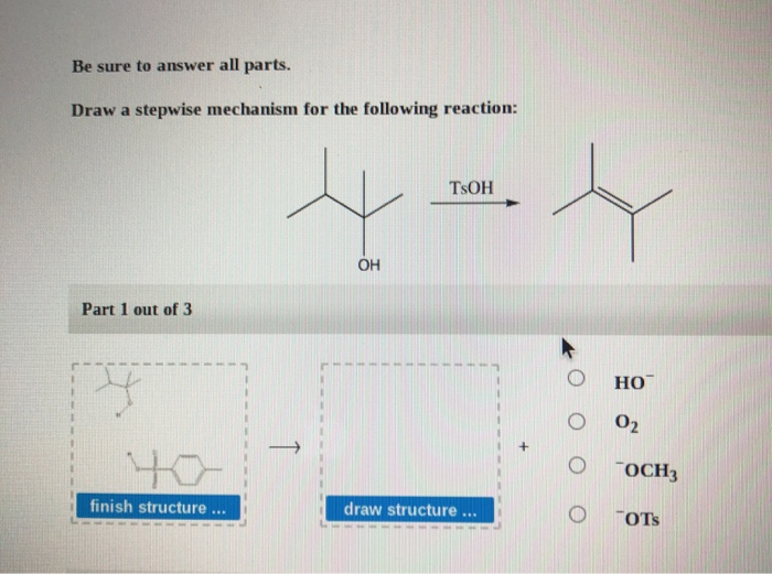 Solved Be sure to answer all parts. Draw a stepwise | Chegg.com