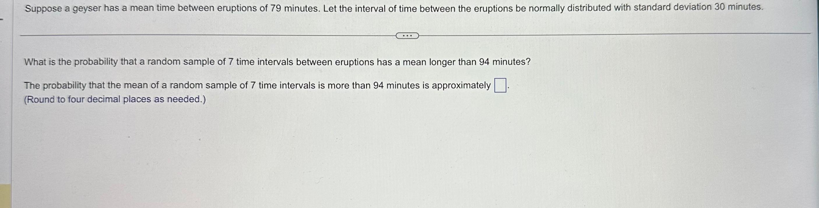 Solved What is the probability that a random sample of 7 | Chegg.com