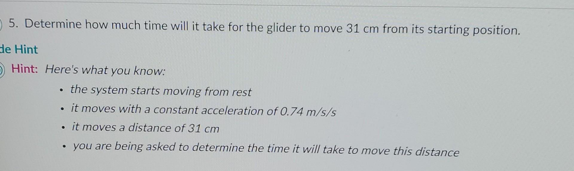Solved 5. Determine how much time will it take for the | Chegg.com