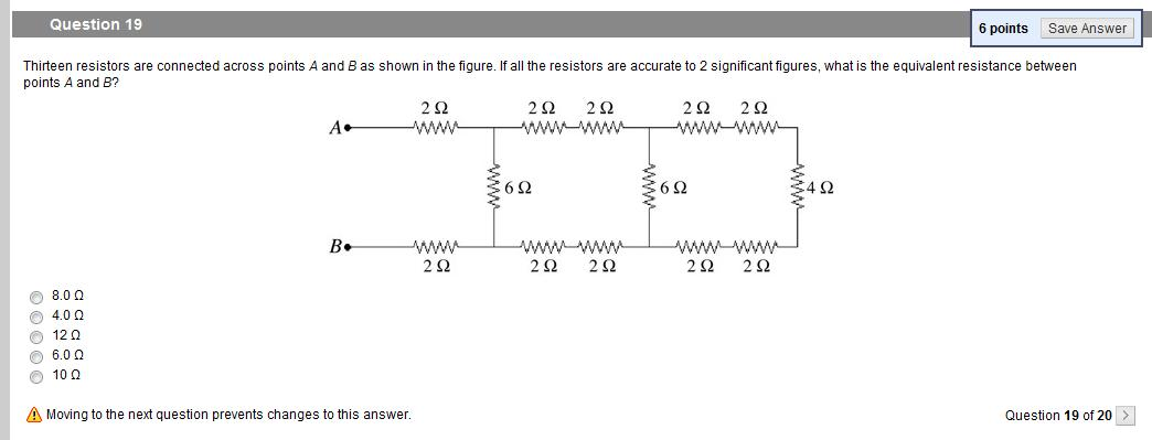 Solved Thirteen resistors are connected across points A and | Chegg.com